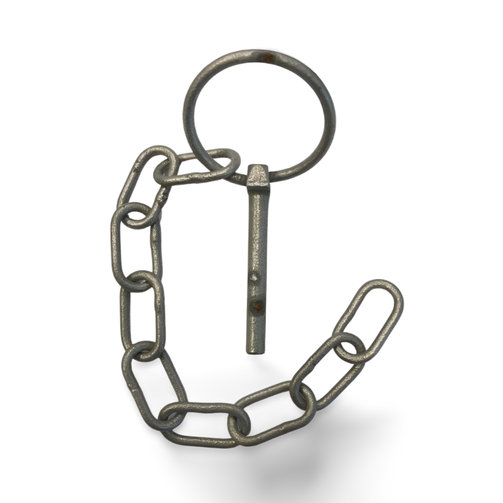 Klappsplint mit Kette - Edelstahl, 7,96